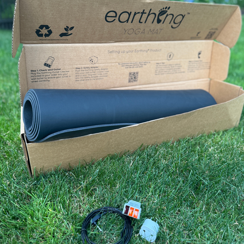 Earthing Yoga Mat Kit | Grounding Products Created By Clint Ober