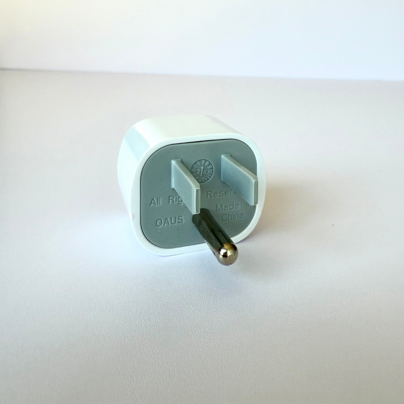 Earthing Safety Adapter U.S. (Type B Wall Outlets)